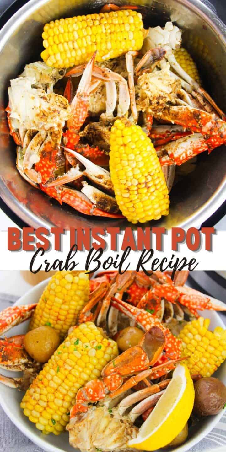 Easy Instant Pot Crab Boil Recipe - Dine Dream Discover