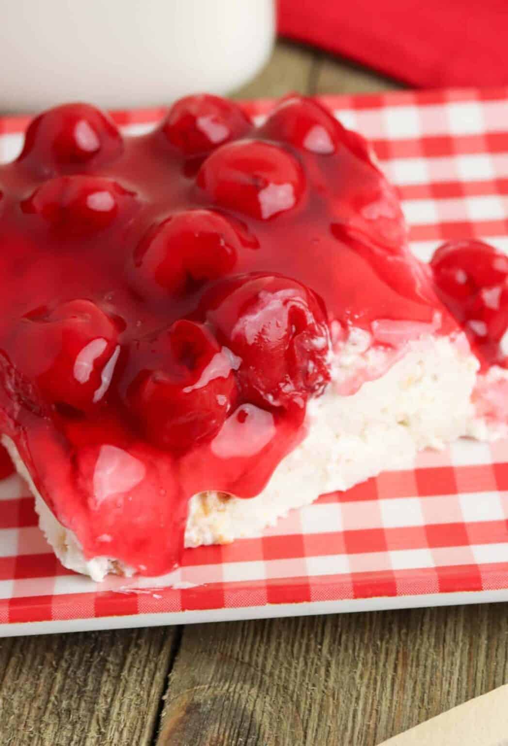 Cherry Berries in The Snow Dessert Recipe - Dine Dream Discover