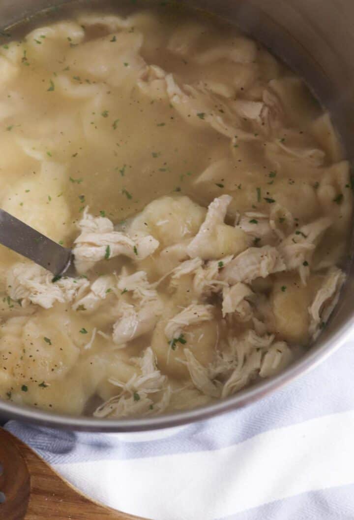 Crescent Roll Chicken and Dumplings Recipe - Dine Dream Discover