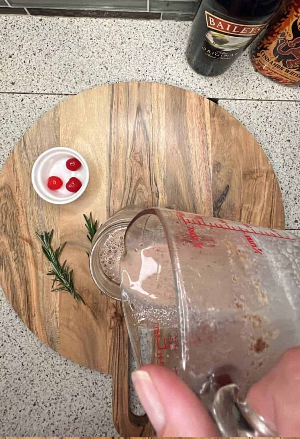 Drunk Rudolph Fireball Hot Chocolate - Dine Dream Discover