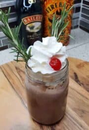 Drunk Rudolph Fireball Hot Chocolate - Dine Dream Discover