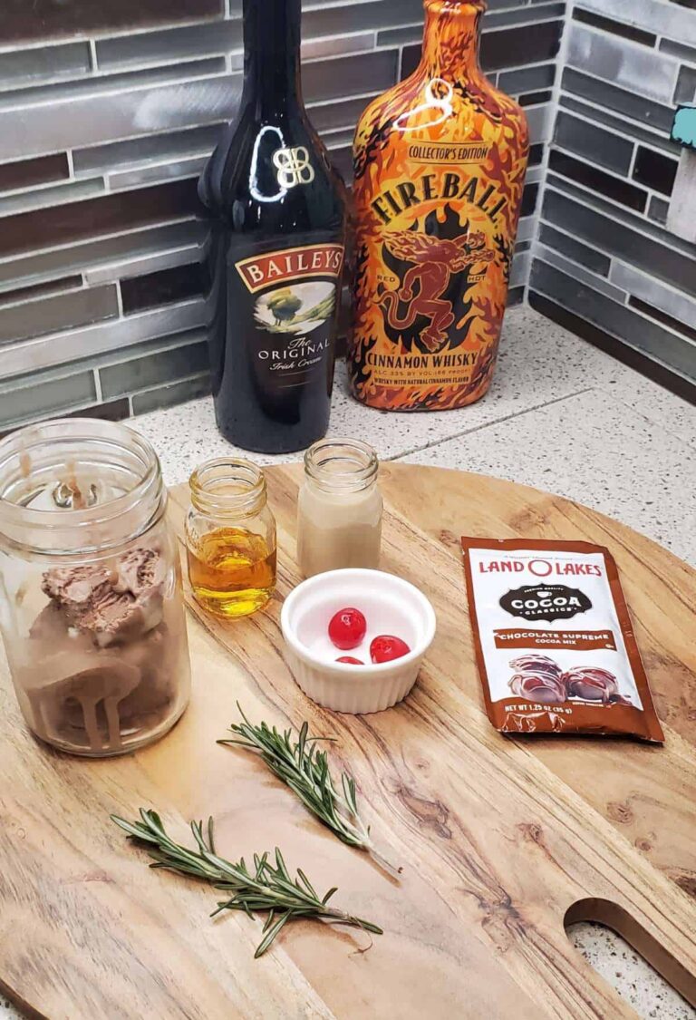 Drunk Rudolph Fireball Hot Chocolate