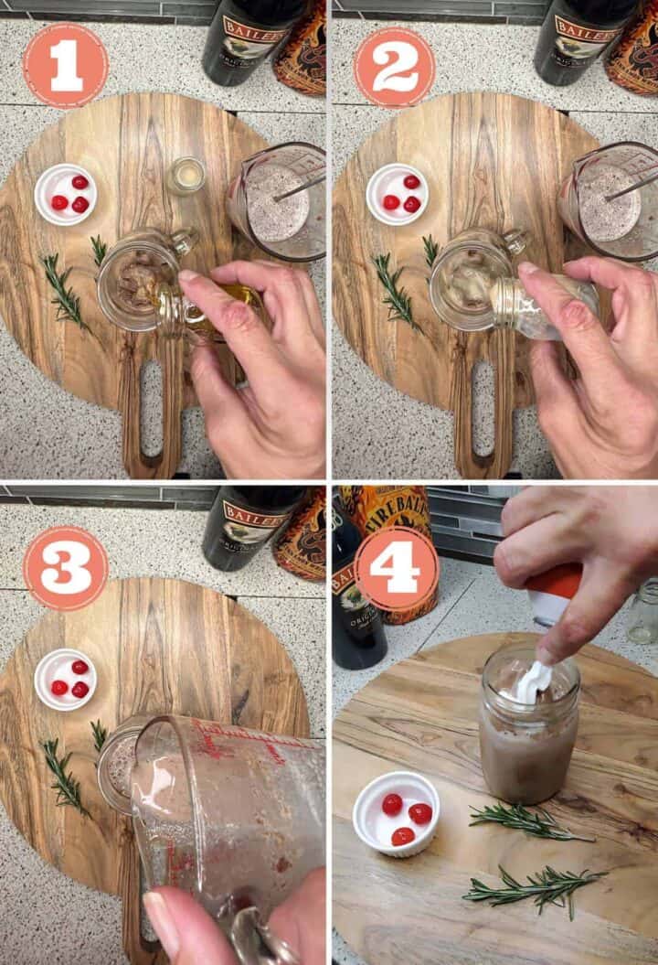 Drunk Rudolph Fireball Hot Chocolate - Dine Dream Discover