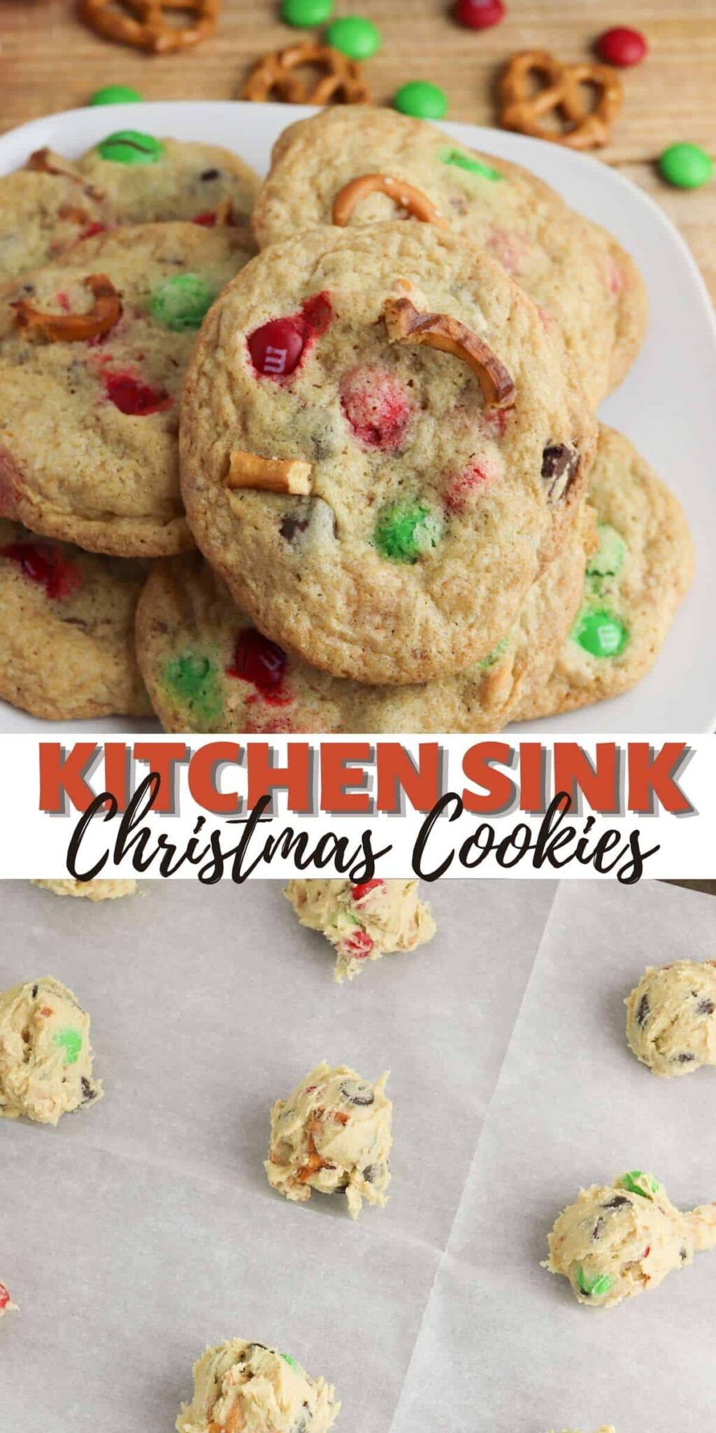 Kitchen Sink Christmas Cookies Recipe - Dine Dream Discover