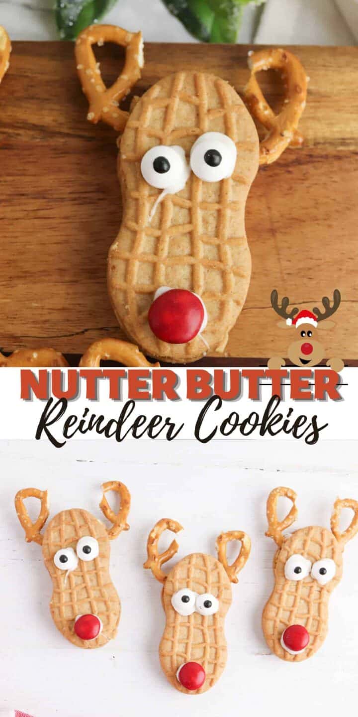 Nutter Butter Reindeer Cookies Recipe
