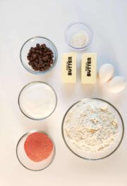 Chocolate-Covered Raspberry Jello Cookies