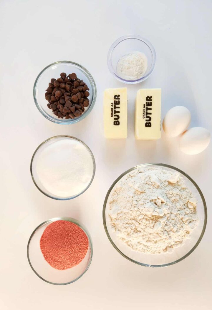 Chocolate-Covered Raspberry Jello Cookies