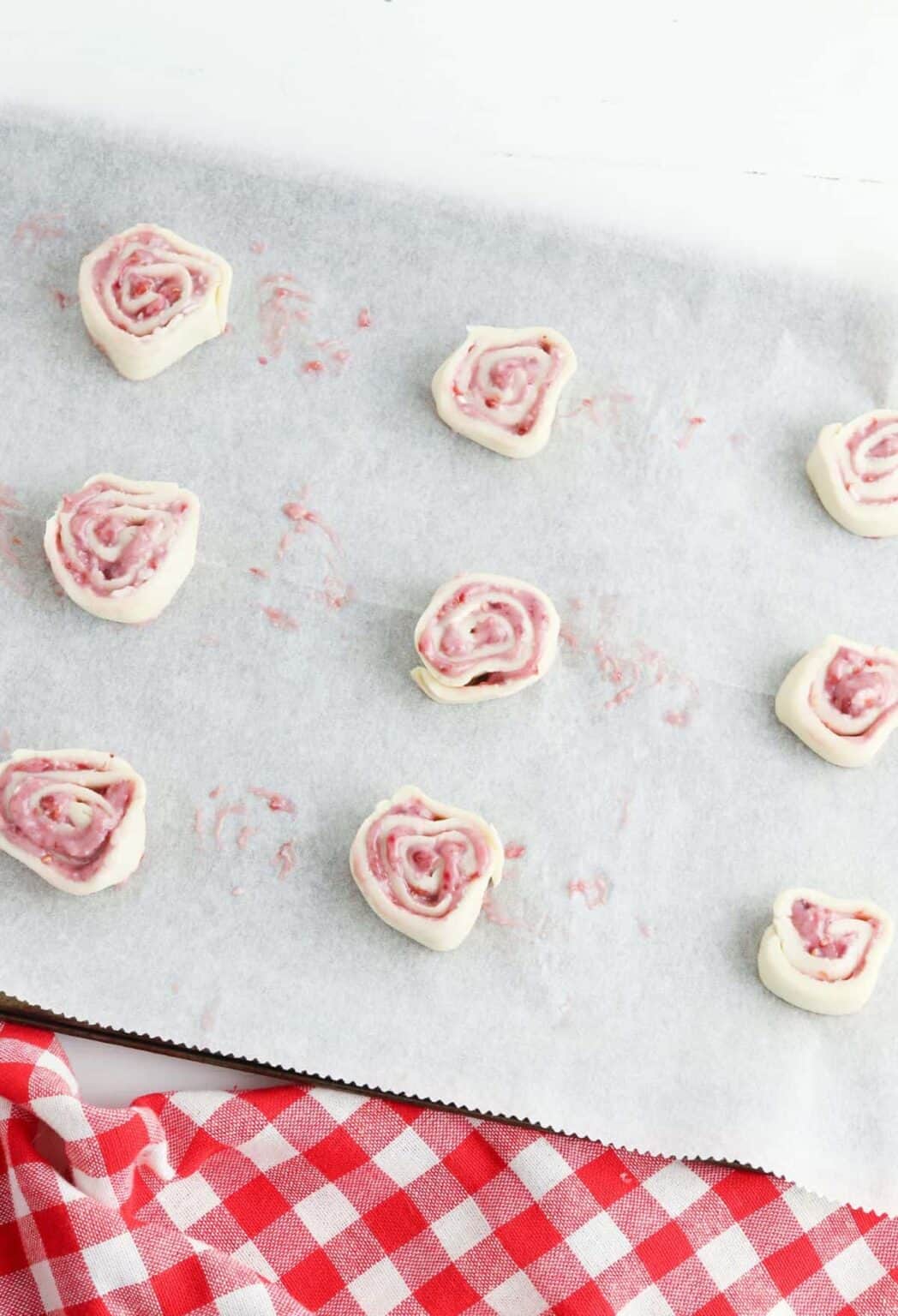 Raspberry Pinwheels Recipe