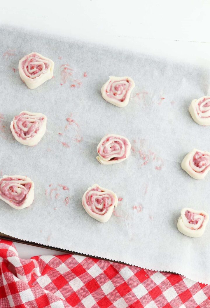 Raspberry Pinwheels Recipe - Dine Dream Discover