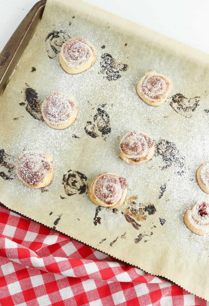 Raspberry Pinwheels Recipe